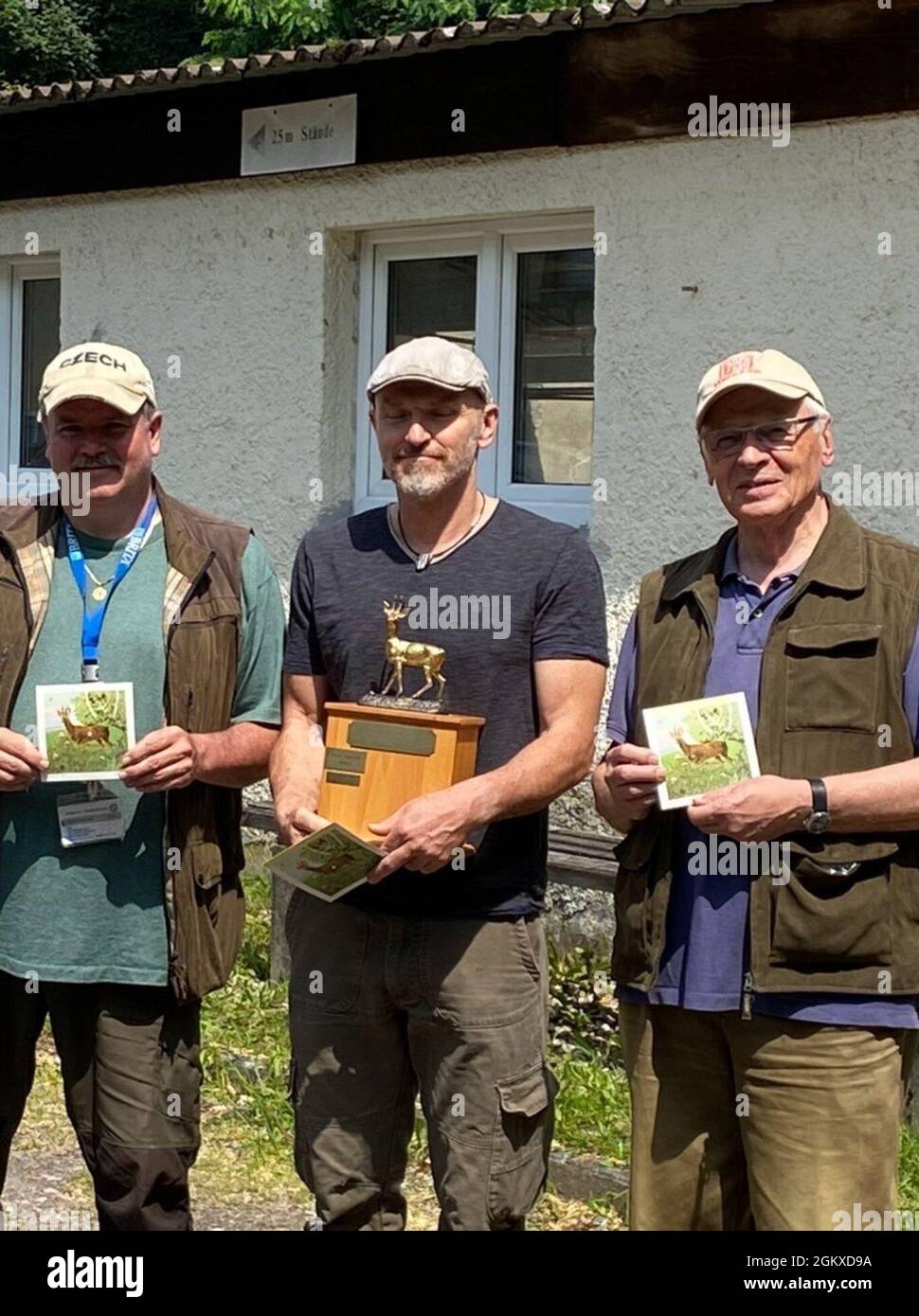 Ehrenscheiben winner Ralph Gerstenberger, Golden Buck Trophy winner ...
