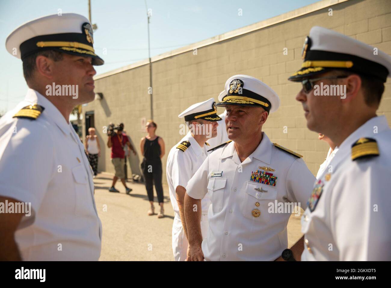 210718-N-GF955-1226 NAVAL STATION MAYPORT, Fla. (July 18, 2021) – Rear ...