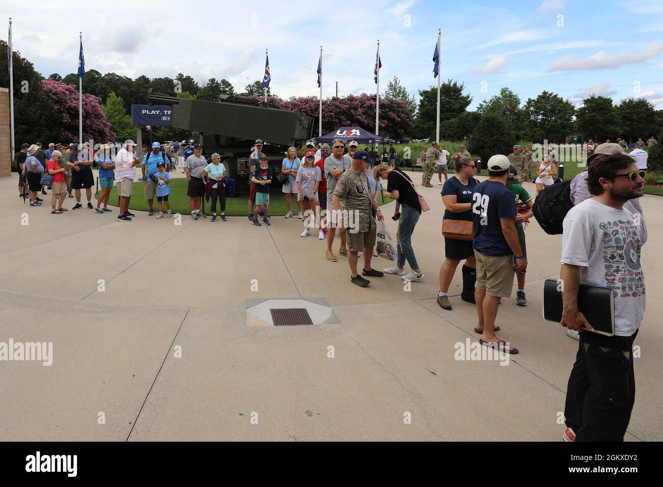 The USA Baseball Olympic Team hosts North Carolina National Guard ...