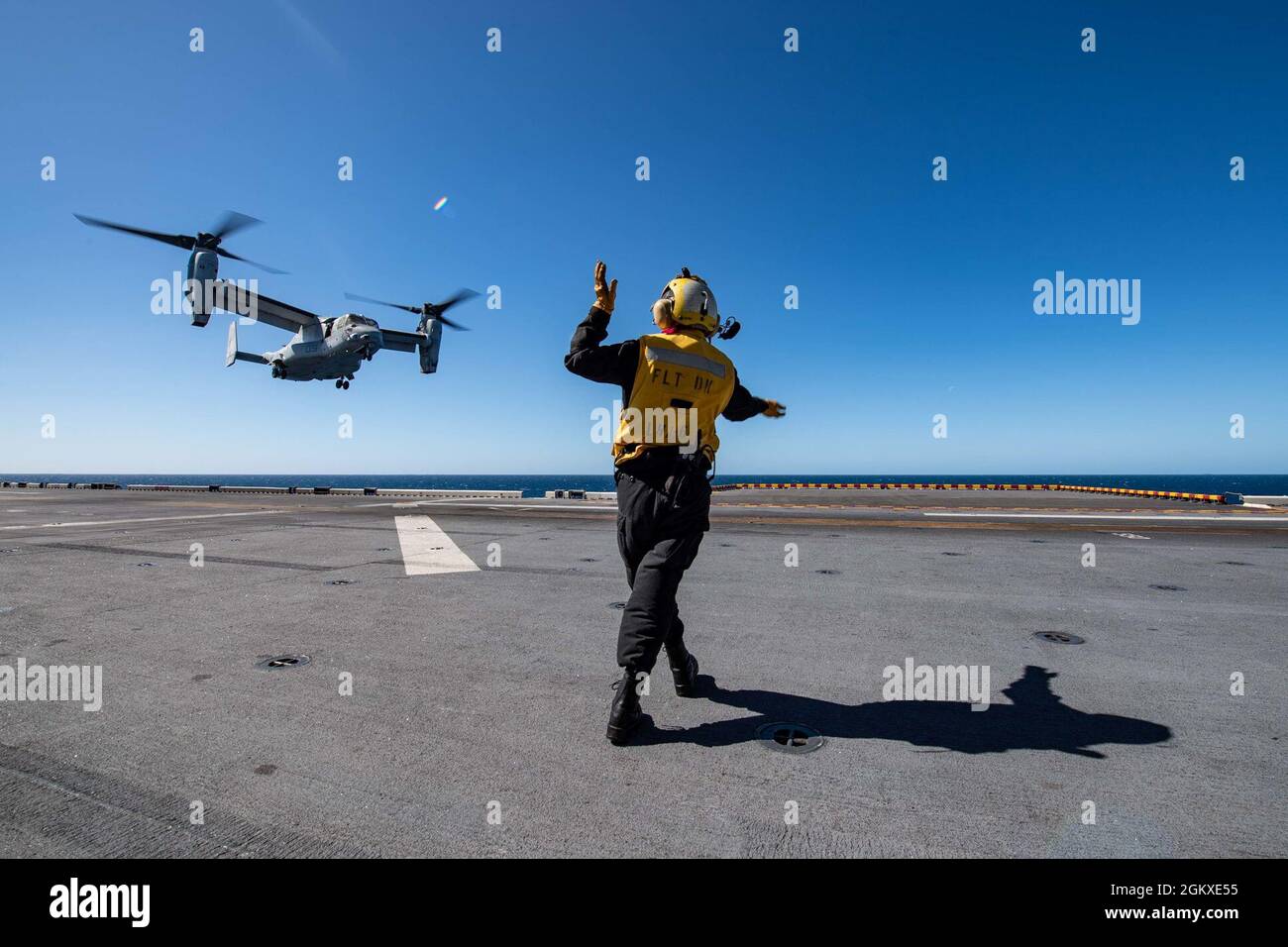 CORAL SEA (July 18, 2021) Aviation Boatswain’s Mate (Handling) Airman ...