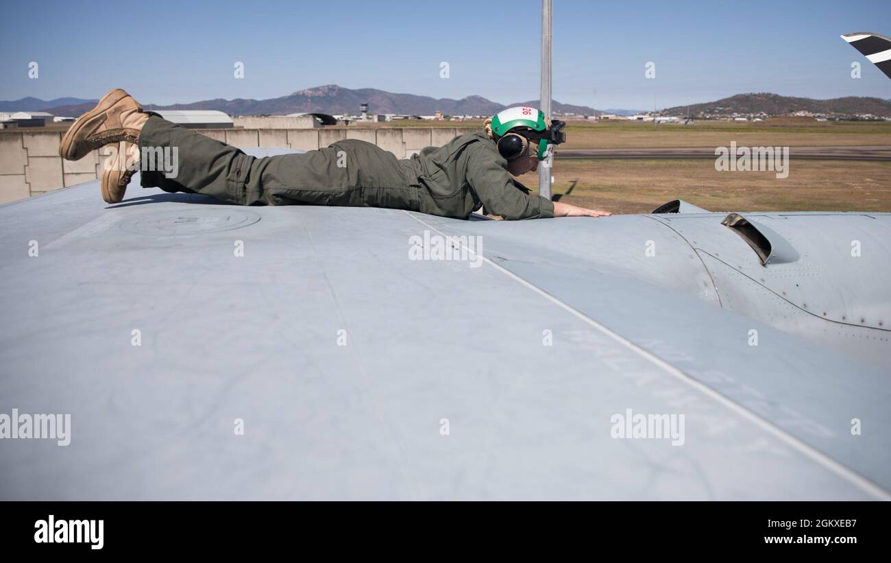 U.S. Marine Corps Lance Cpl. Madeline Lawson, a loadmaster with Marine ...