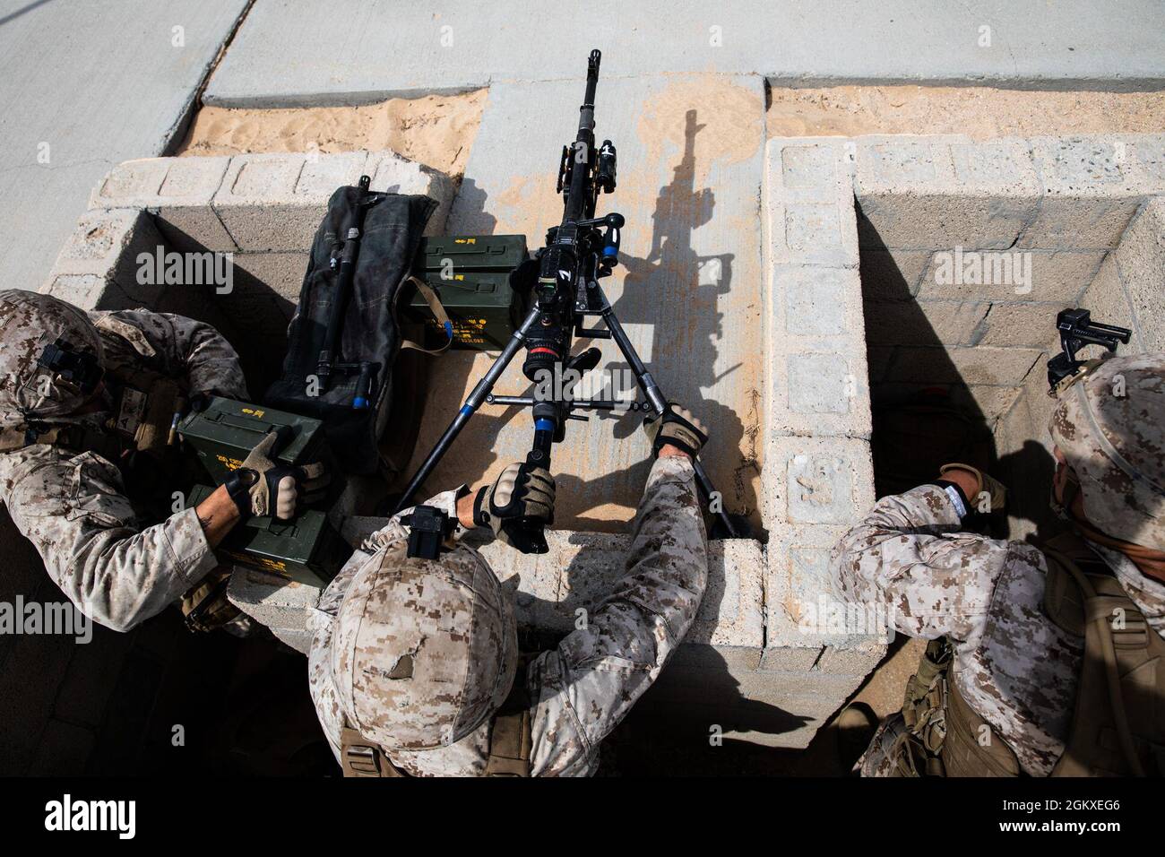 U.S. Marines with Co. K, 3rd Battalion, 7th Marine Regiment (3rd Bn ...
