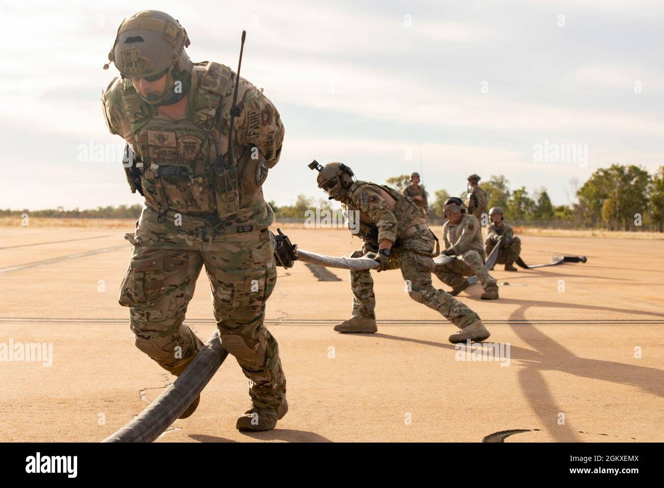 U.S. Air Force Deployed Aircraft Ground Response Element defenders ...