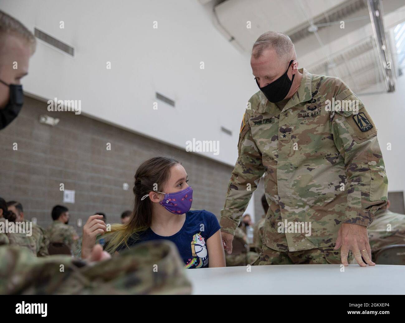 Maj. Gen. John H. Phillips, commanding general, 335th Signal Command ...