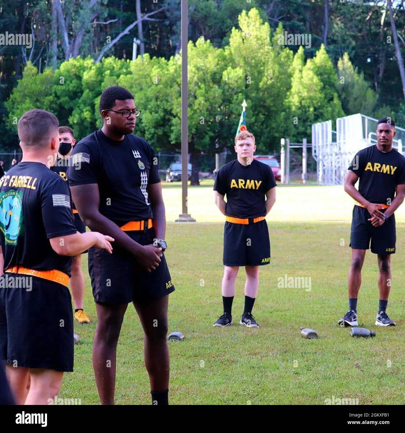 U.S. Army Sergeant First Class Michael Farrell, Basic Leader Course ...