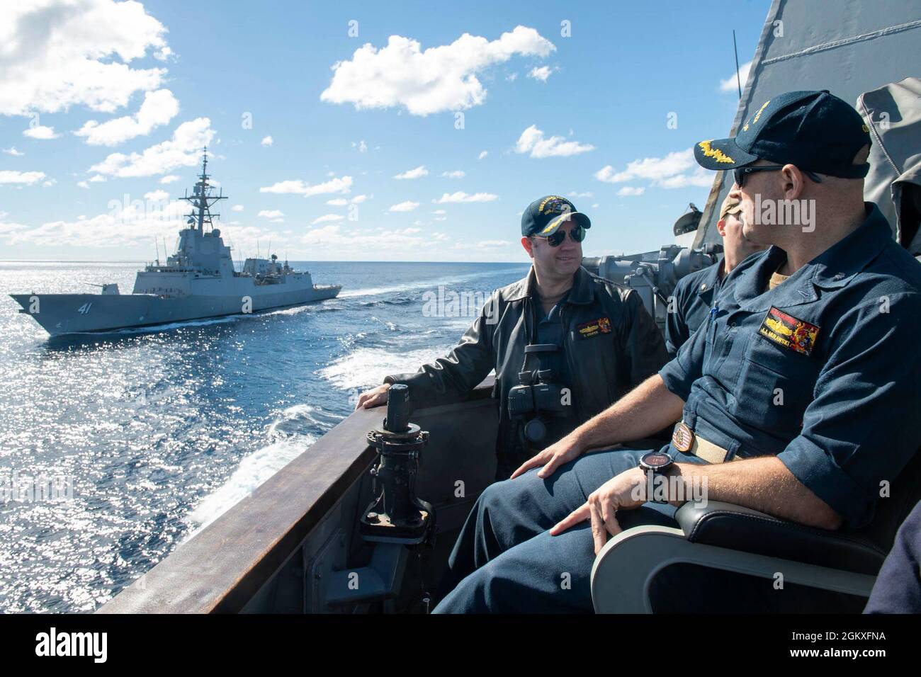 210719-N-HG846-1104 CORAL SEA (July 19, 2021) – Cmdr. J.J. Murawski ...