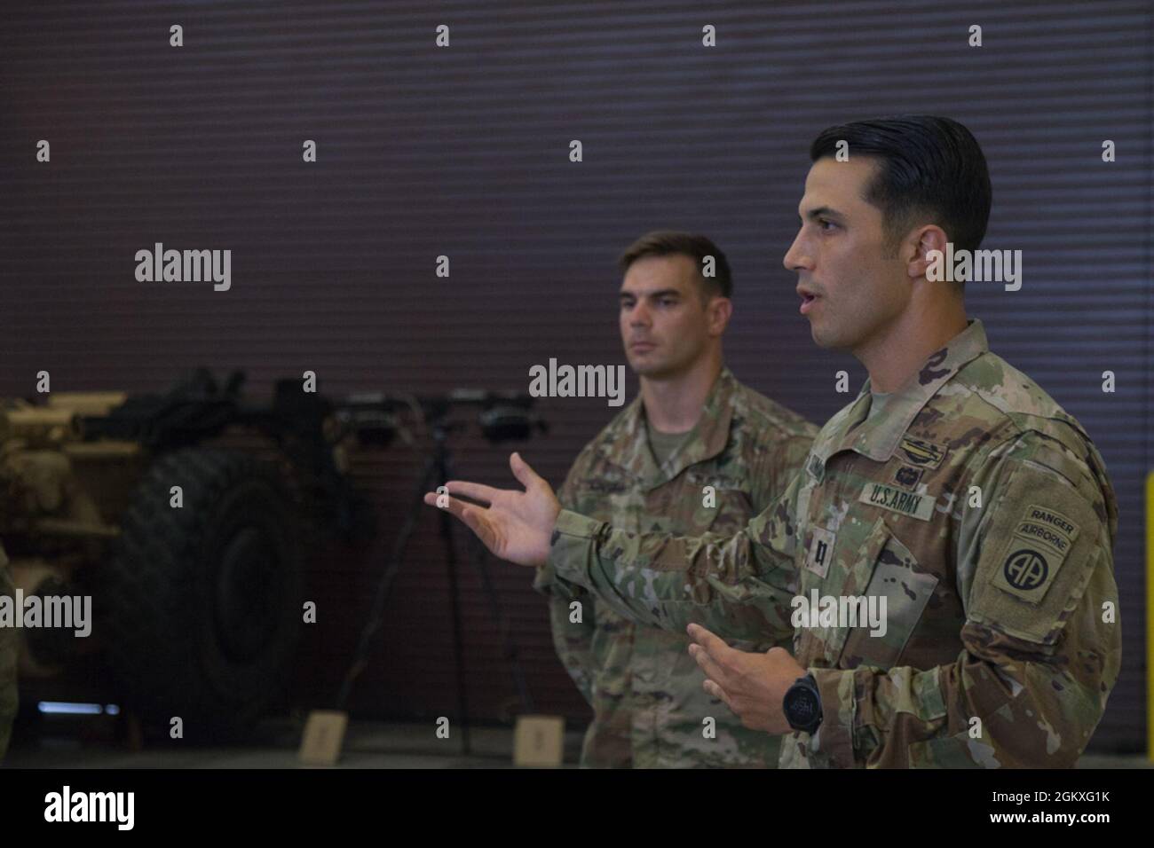 U.S. Army Capt. Jesse Simonson, an infantry officer assigned to 1st ...