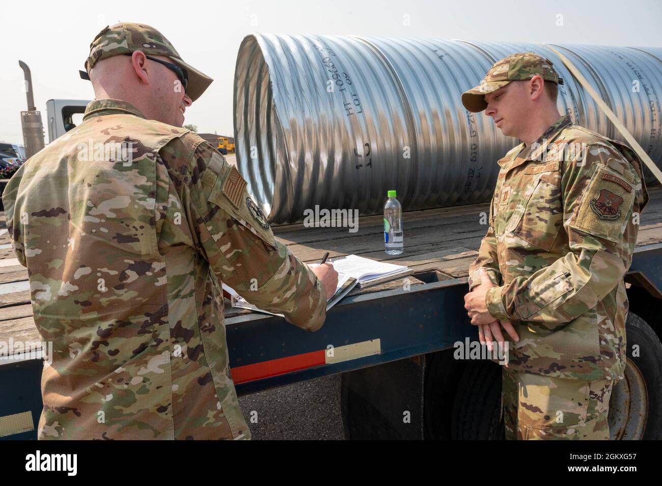 Master Sgt. Ryan Cannon, 28th Logistics Readiness Squadron convoy ...