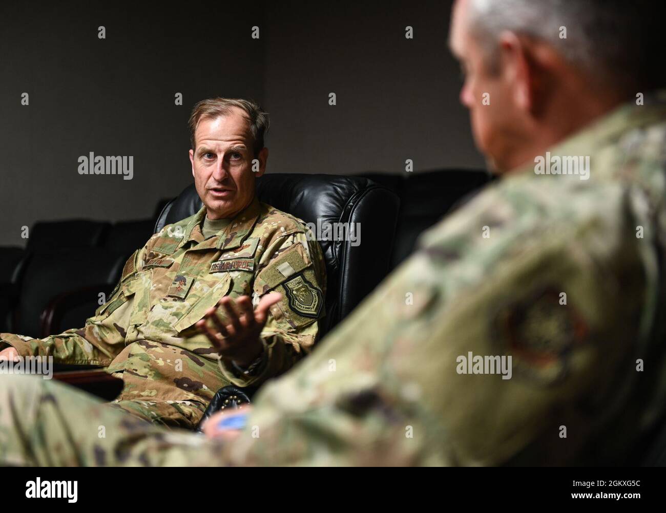 U.S. Air Force Maj. Gen. Corey Martin, U.S. Transportation Command ...