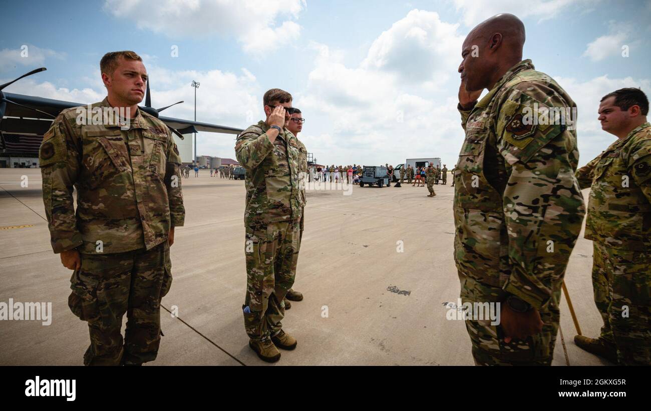 Air Force Col. Terence Taylor, 27th Special Operations Wing commander ...