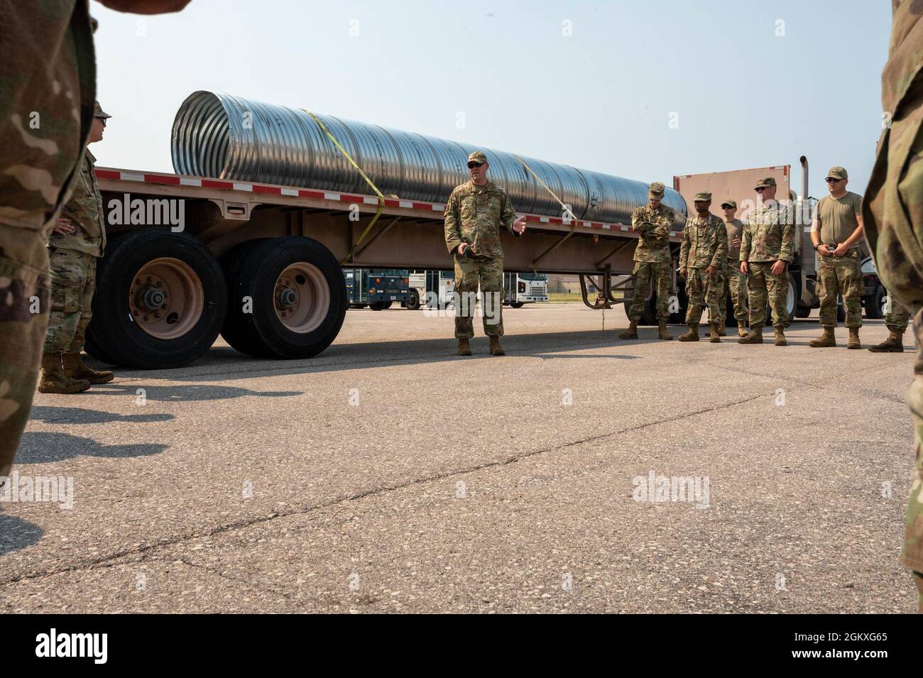 Master Sgt. Ryan Cannon, 28th Logistics Readiness Squadron convoy ...