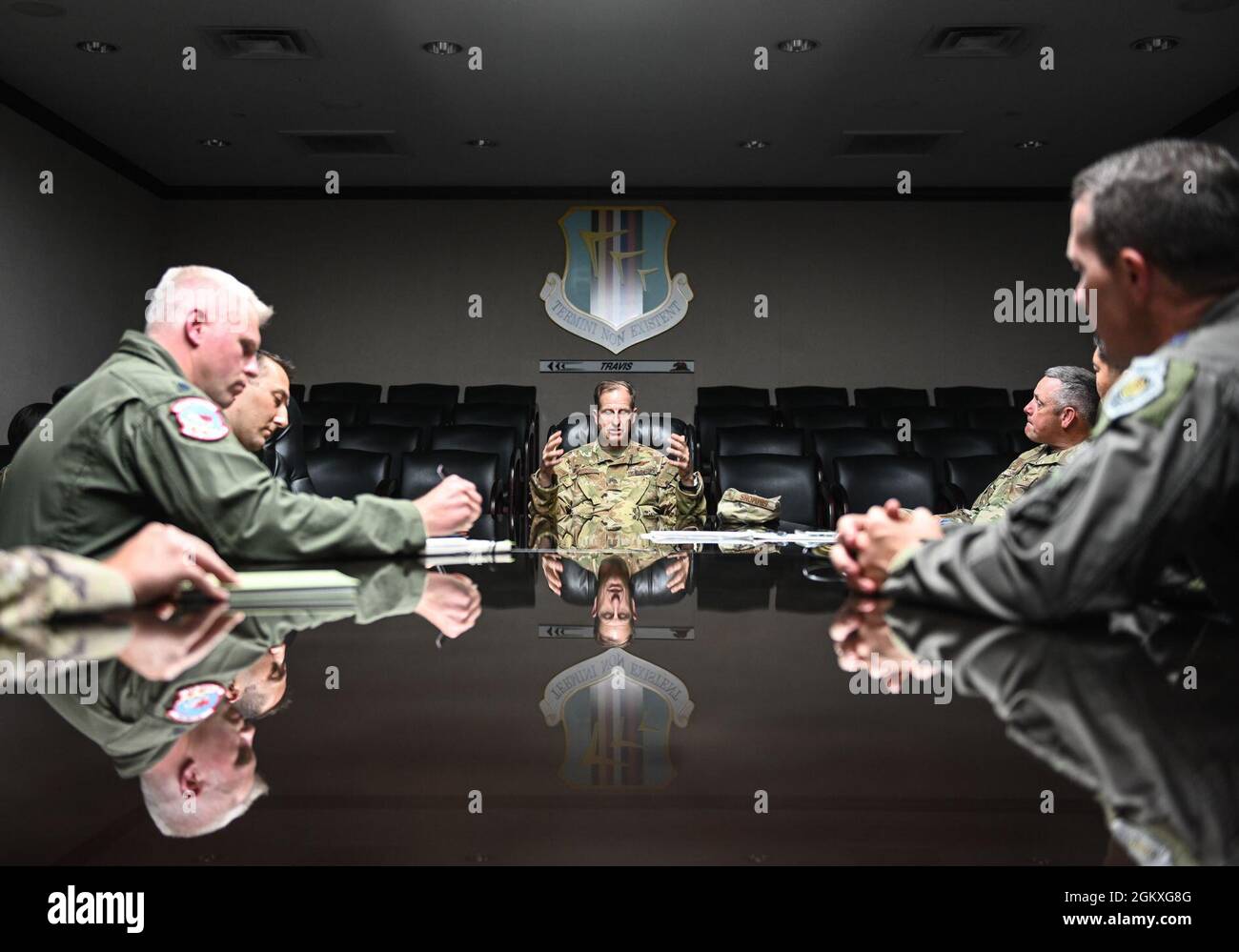 U.S. Air Force Maj. Gen. Corey Martin, U.S. Transportation Command ...