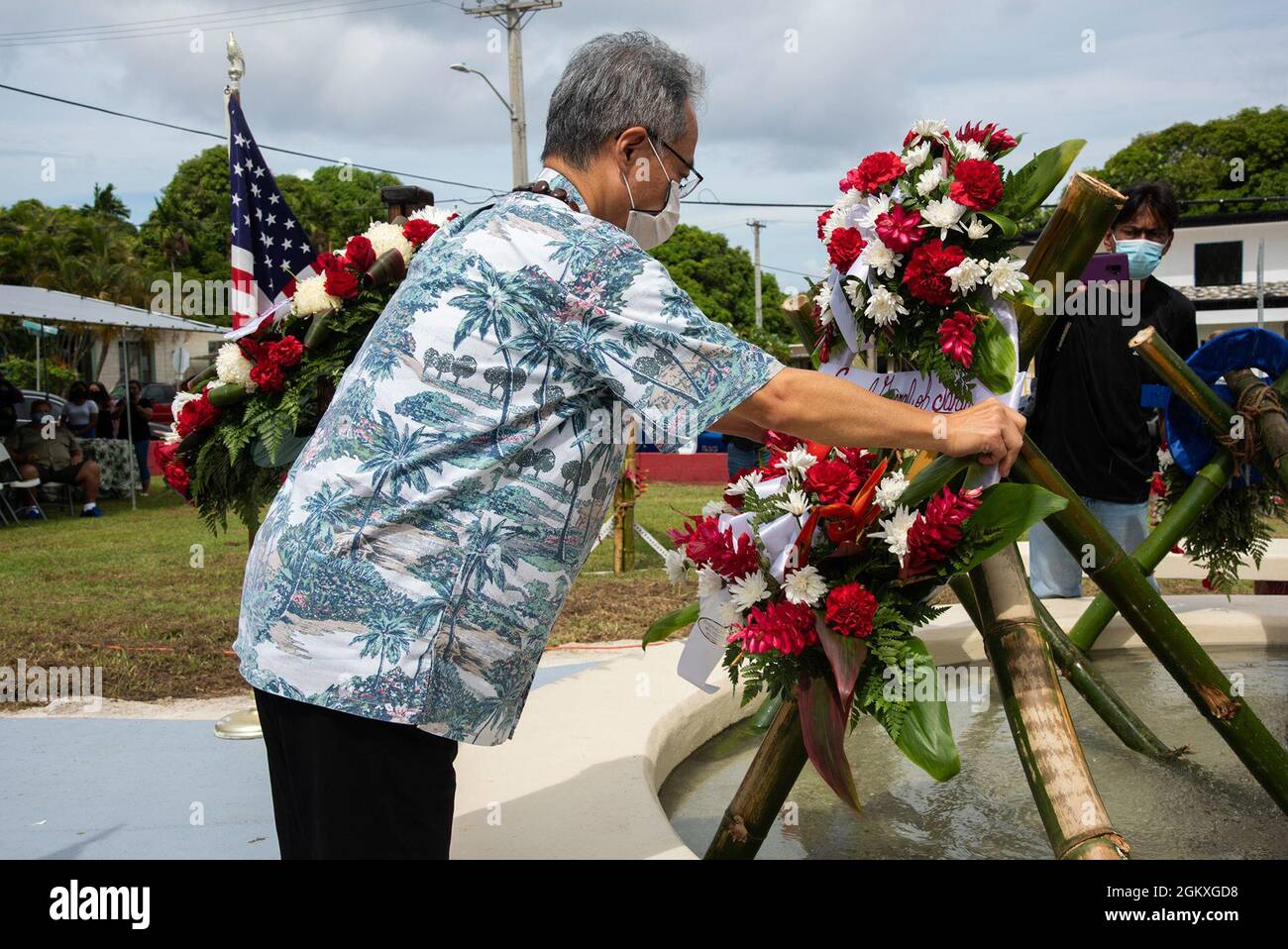 AGAT, Guam (July 19, 2021) - Consul-General of Japan Kobayashi Toshiaki ...