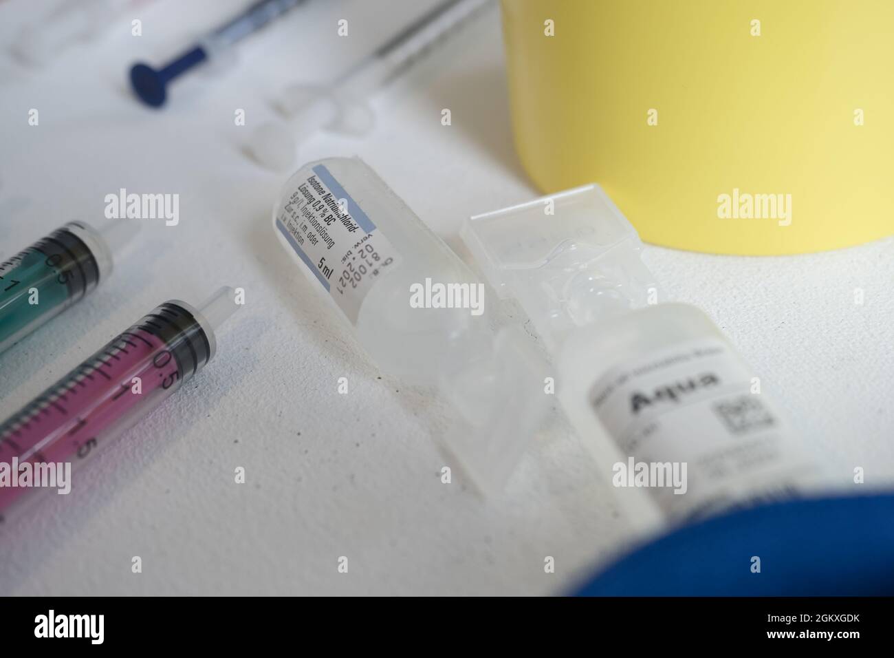 Opiate materials for drug consumption under controlled surroundings for ...