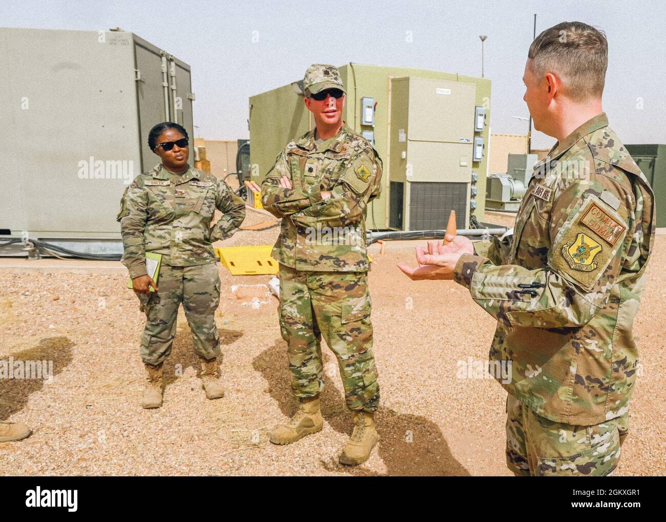 U.S. Air Force Capt. David Hood 724th Expeditionary Air Base Squadron ...