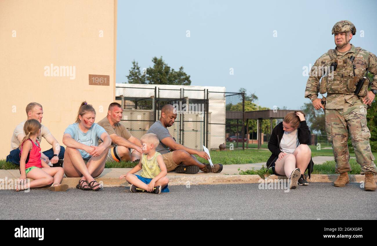 U.S. Air Force Tech Sgt. Tyler Chambers, 375th Security Forces Squadron ...