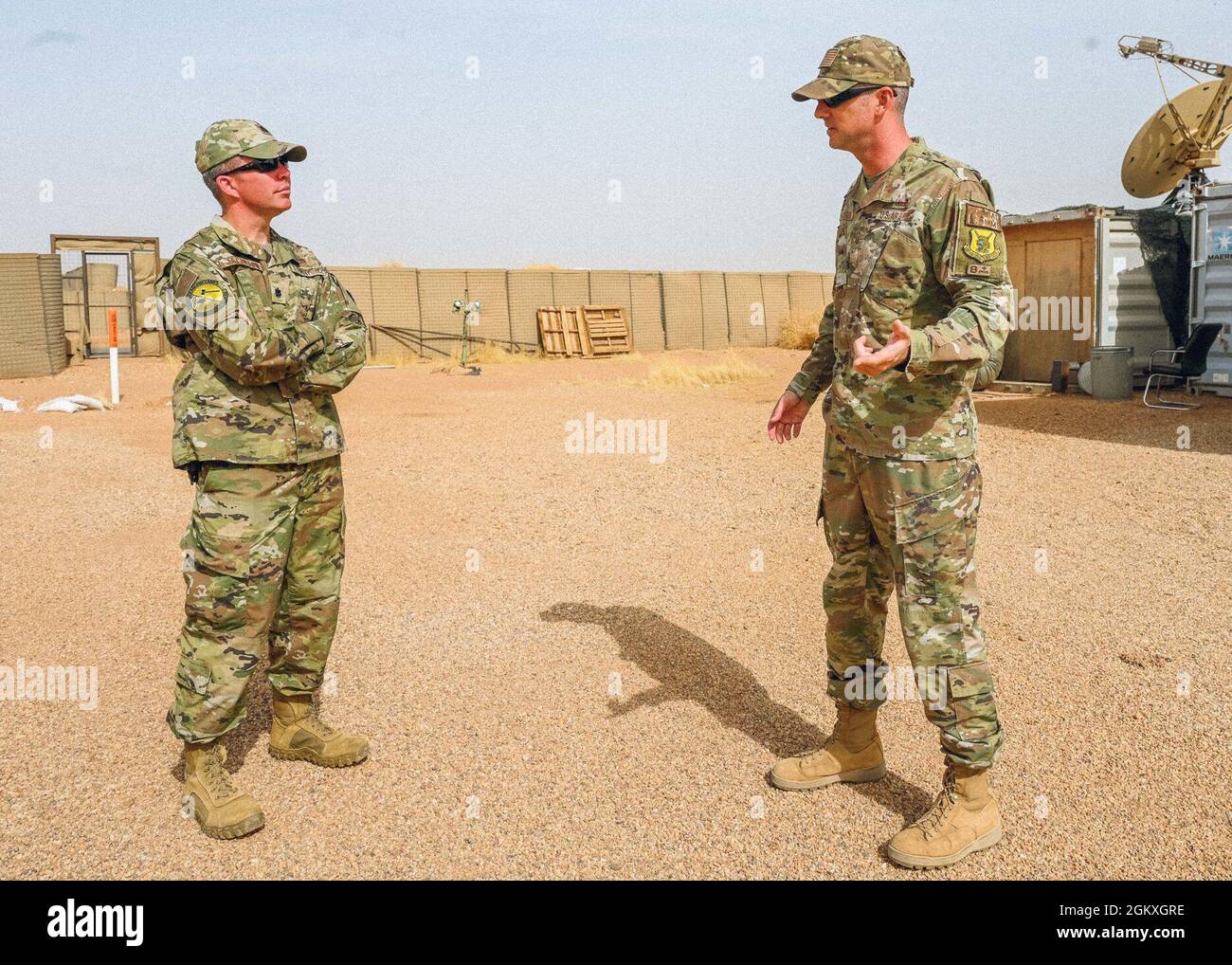 U.S. Air Force Senior Master Sgt. Kasey O’Brien, 724th Expeditionary ...