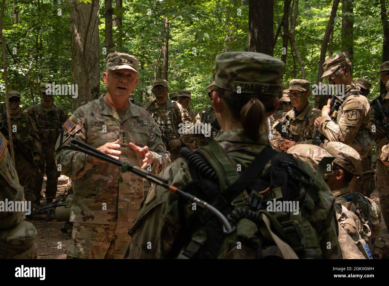 Gen. Paul E. Funk II, Commanding General, U.S. Army Training and ...