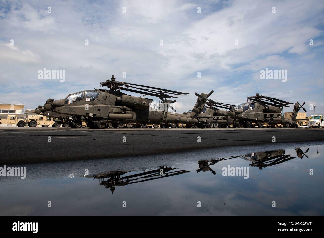 Personnel with the 836th Transport Battalion, Surface Deployment and ...