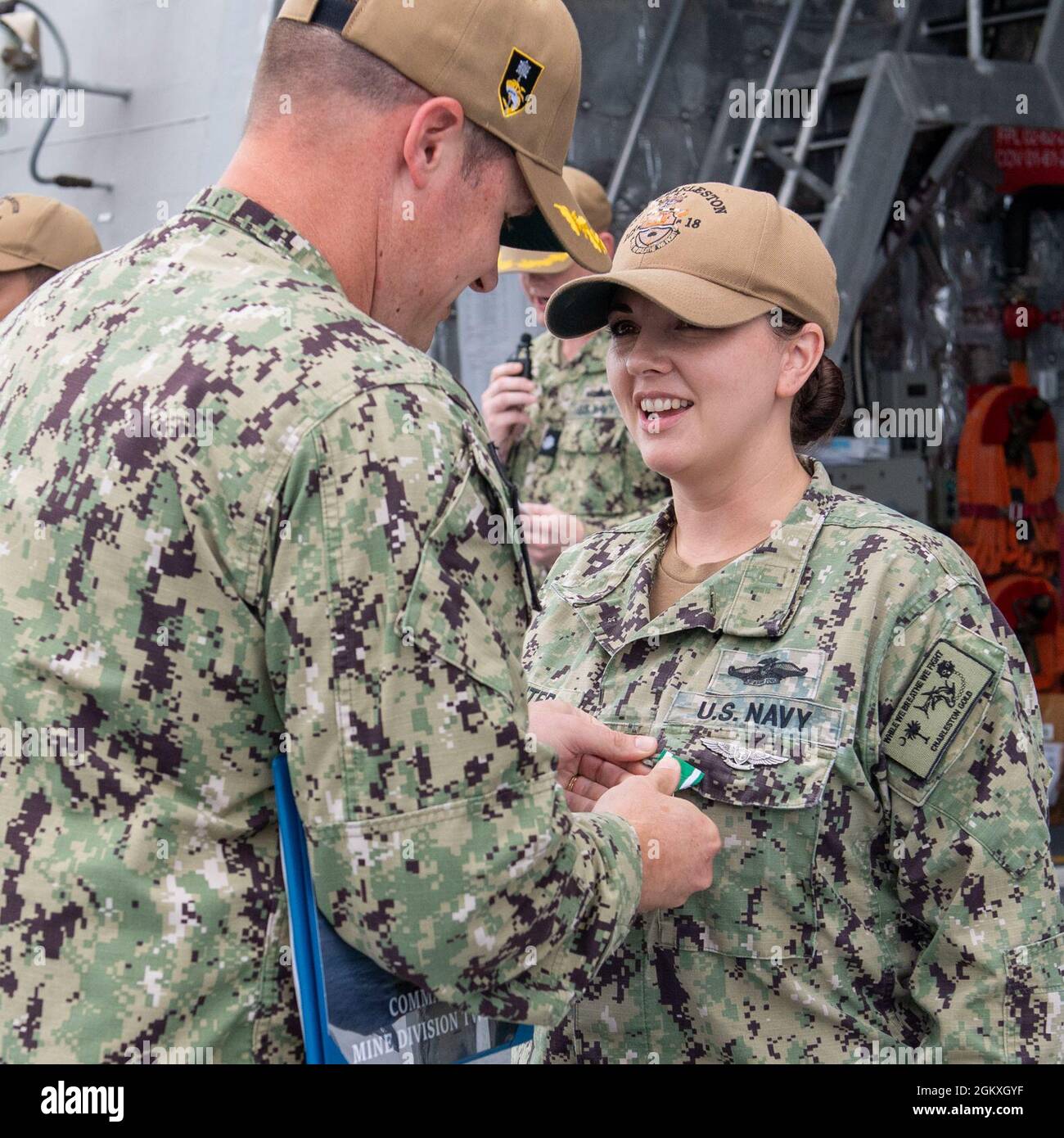 210719-N-WU807-1013 PHILIPPINE SEA (July 19, 2021) Hospital Corpsman ...