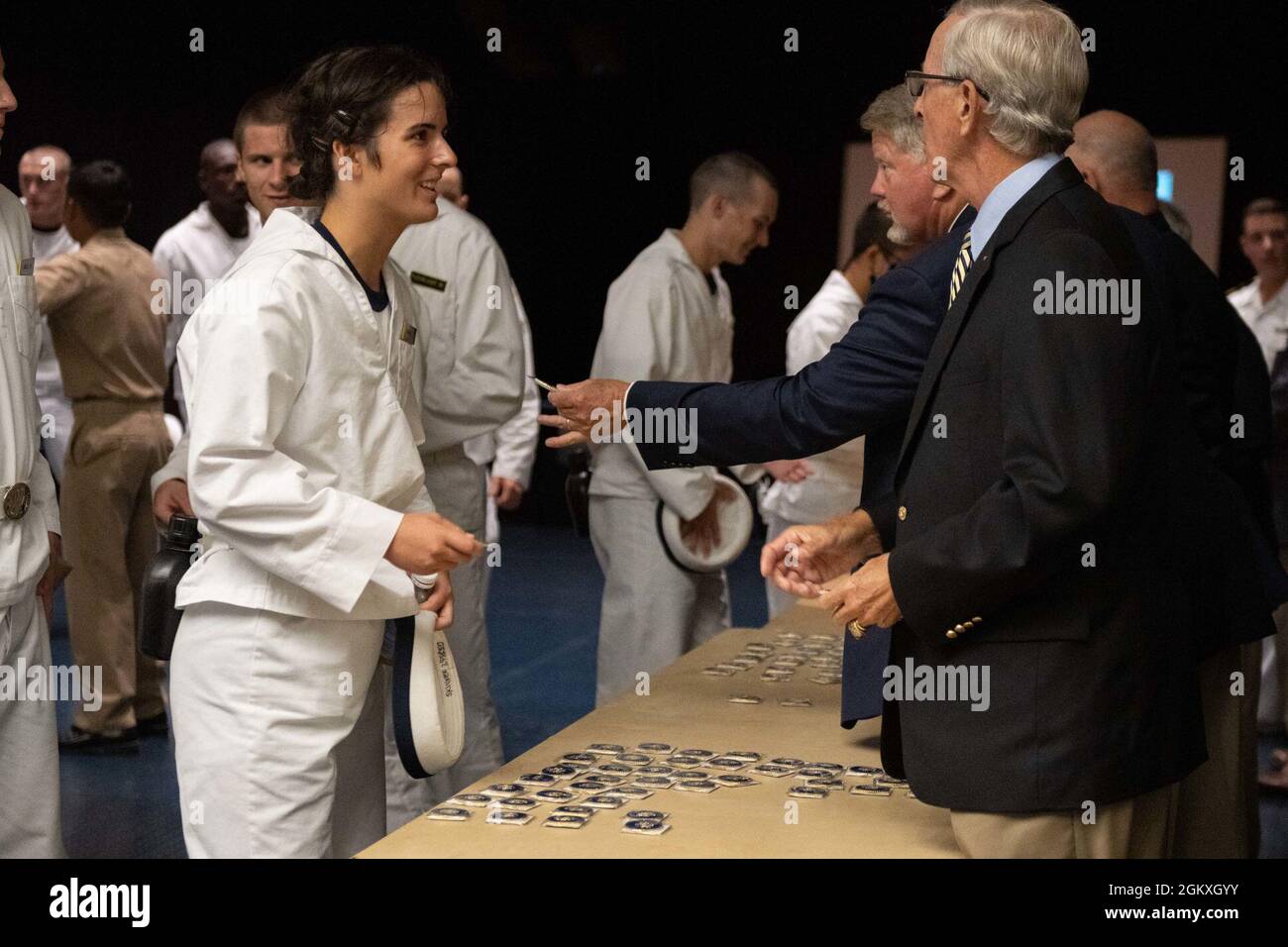 ANNAPOLIS, Md. (July 19, 2021) Midshipmen 4th Class, or plebes, from ...