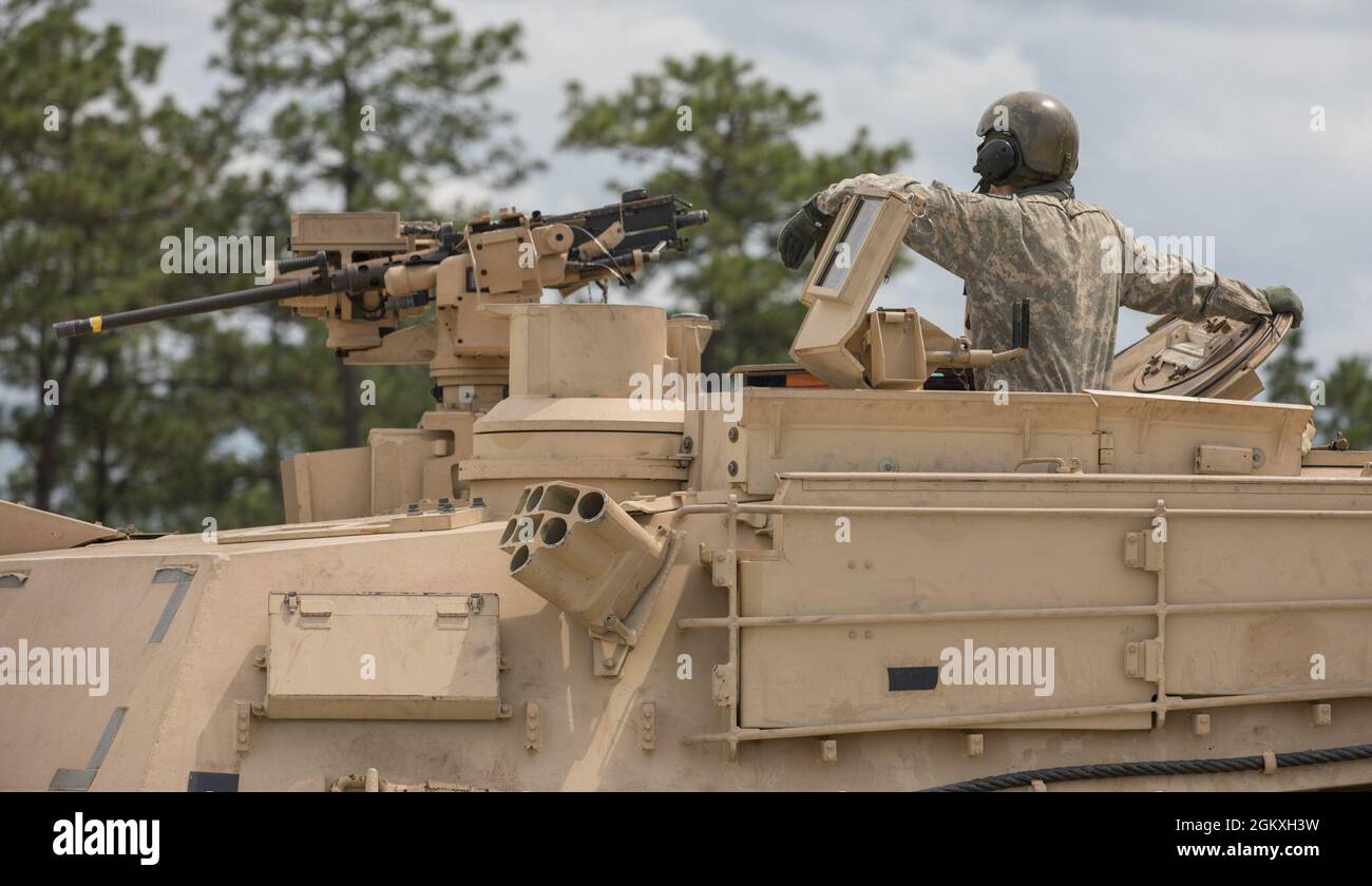 A U.S. Army Master Gunner Instructor, assigned to 3rd Squadron, 16th ...