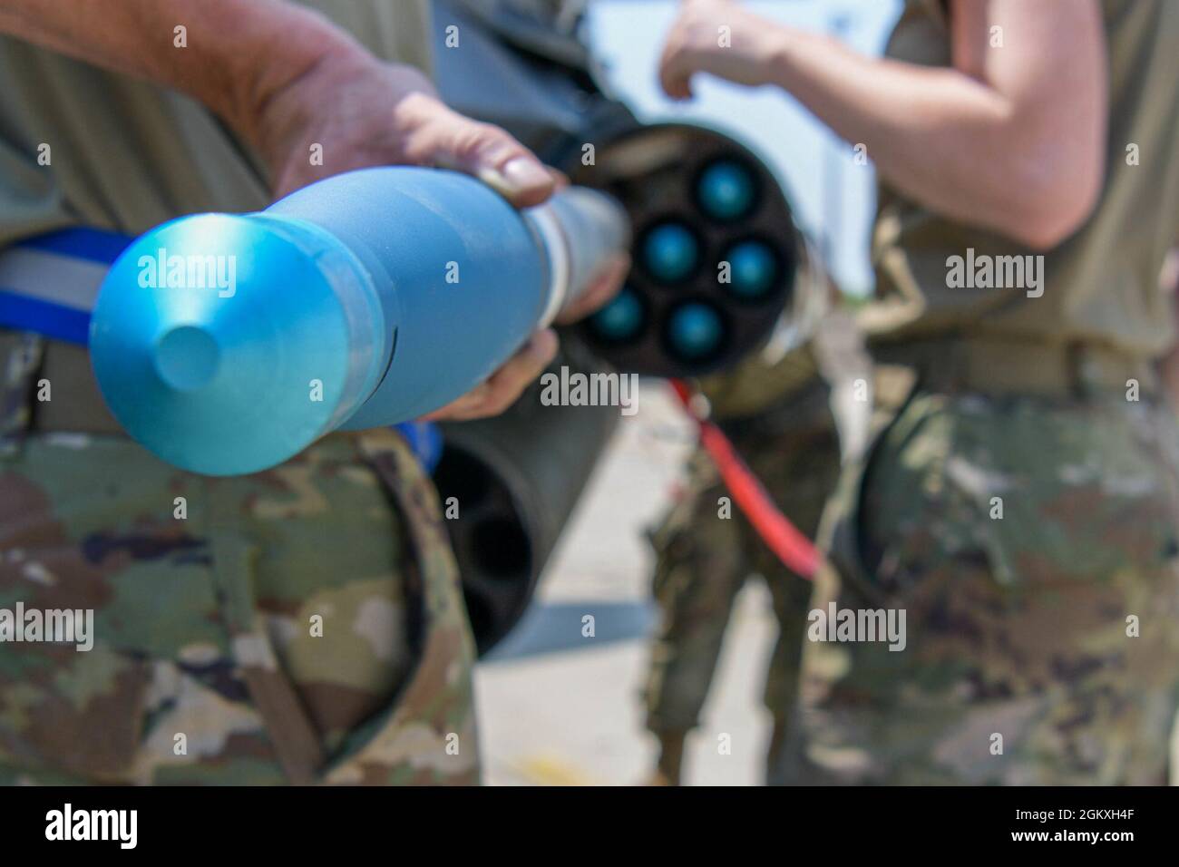 Airman 1st Class William Martin, 31st Munitions Squadron conventional ...
