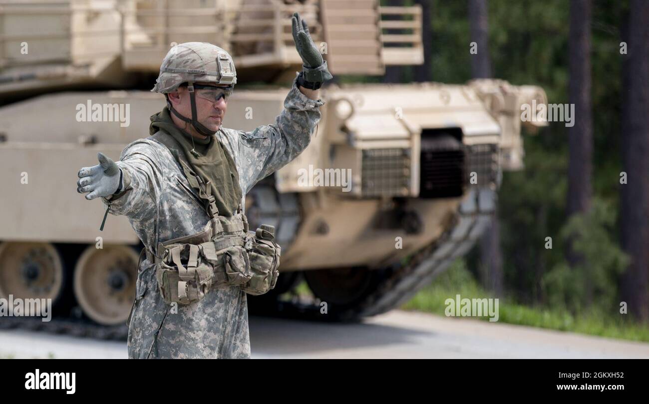 A U.S. Army Master Gunner Student, assigned to 3rd Squadron, 16th ...