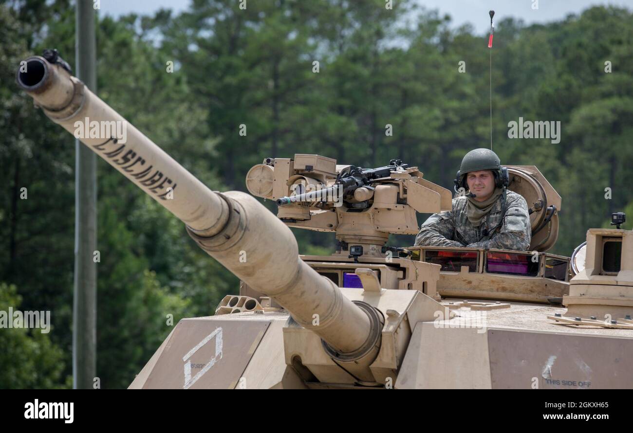 A U.S. Army M1A2 SEP V2 Abrams Tank, assigned to 3rd Squadron, 16th ...