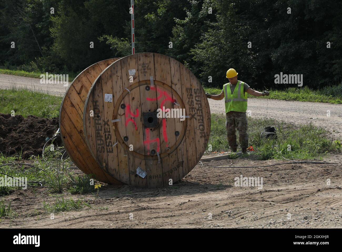 Airmen from five different Engineering Installation Squadrons including ...