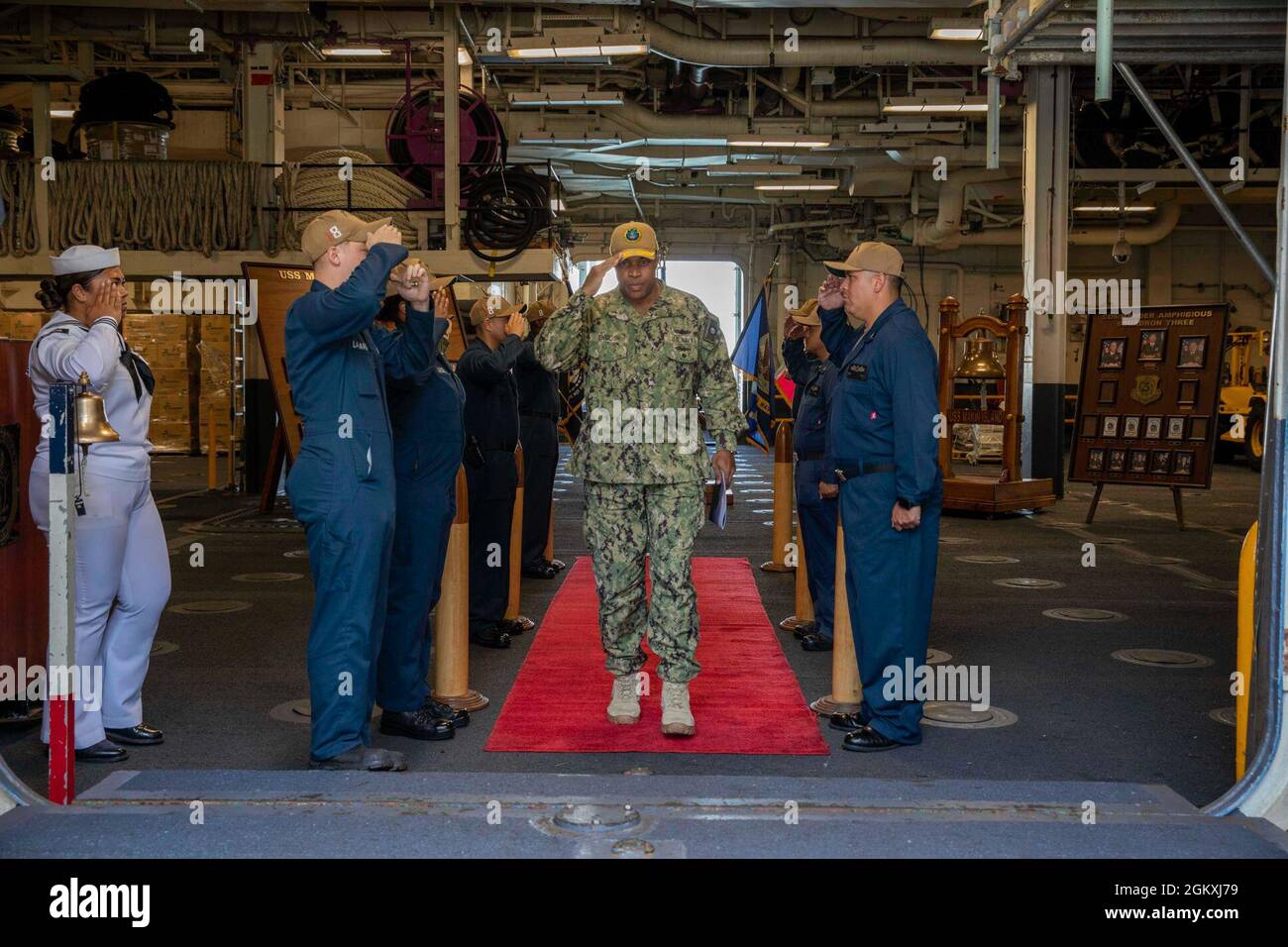 210720-N-IV962-1197 SAN DIEGO (July 20, 2021) – Rear Adm. Dion D ...