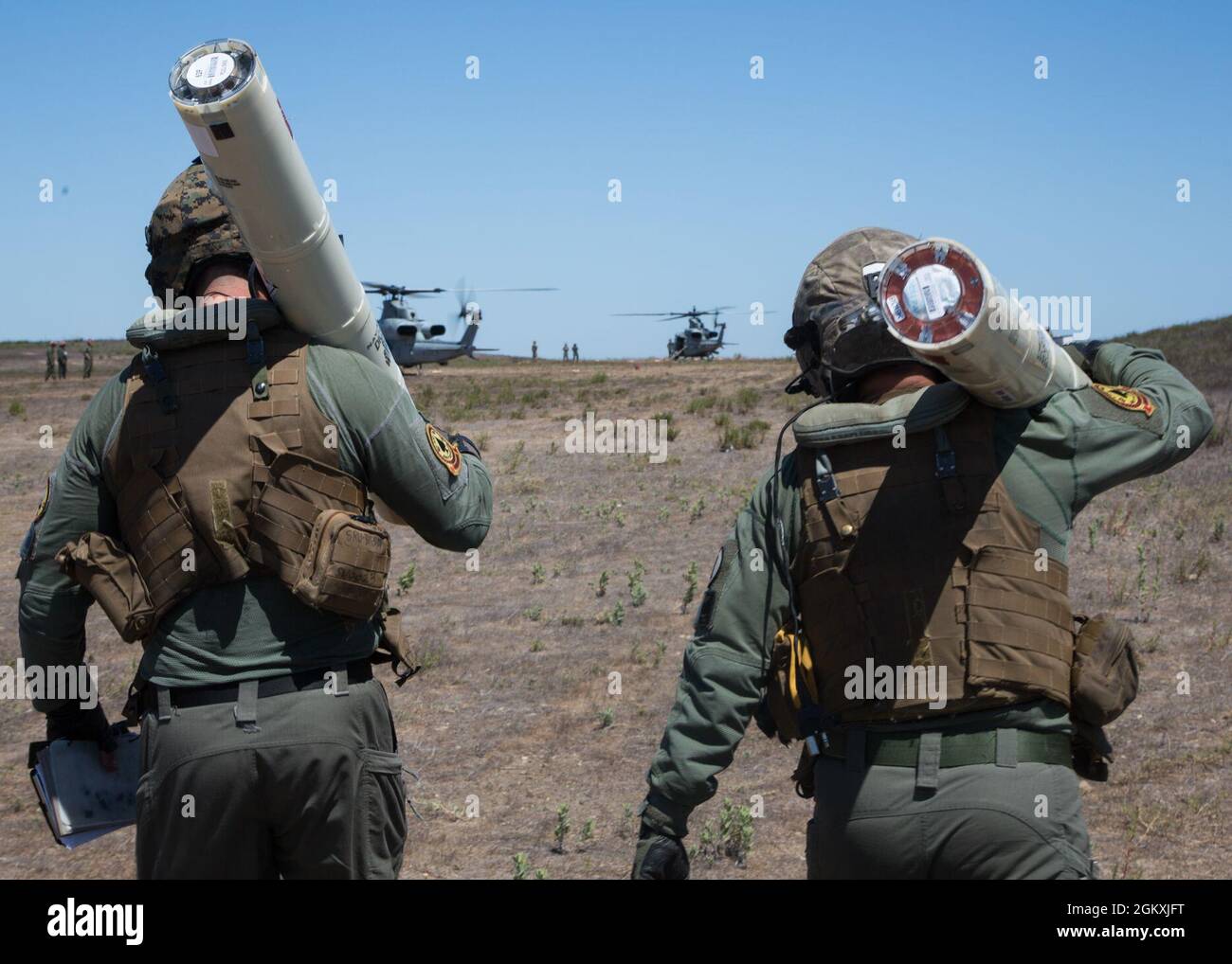 U.S. Marine Corps aircraft from Marine Light Attack Helicopter Squadron ...