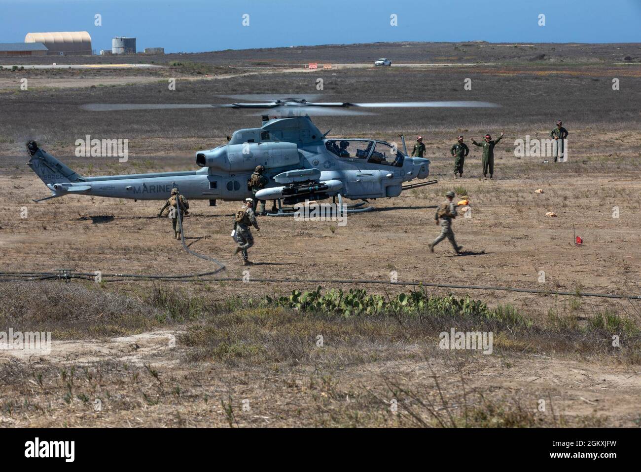 U.S. Marines with Marine Wing Support Squadron 372, Marine Aircraft ...