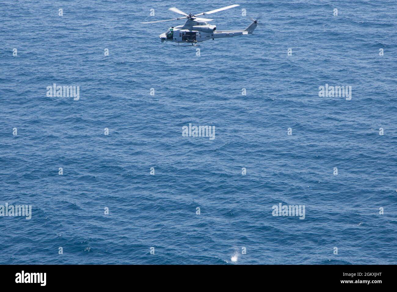 U.S. Marine Corps aircraft from Marine Light Attack Helicopter Squadron ...