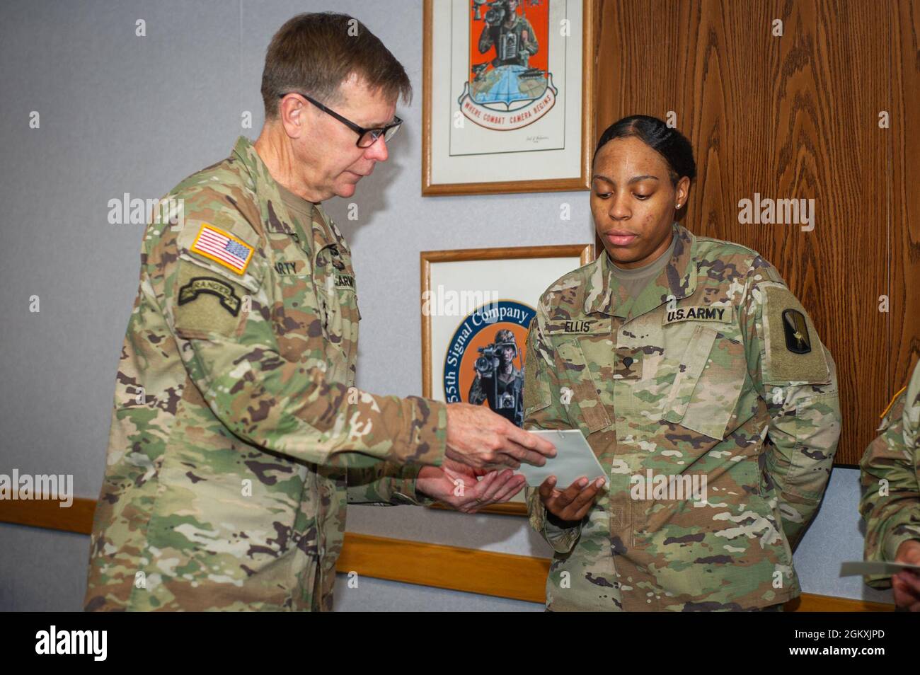 U.S. Army Lt. Gen. Stephen Fogarty, the commander of the U.S. Army ...