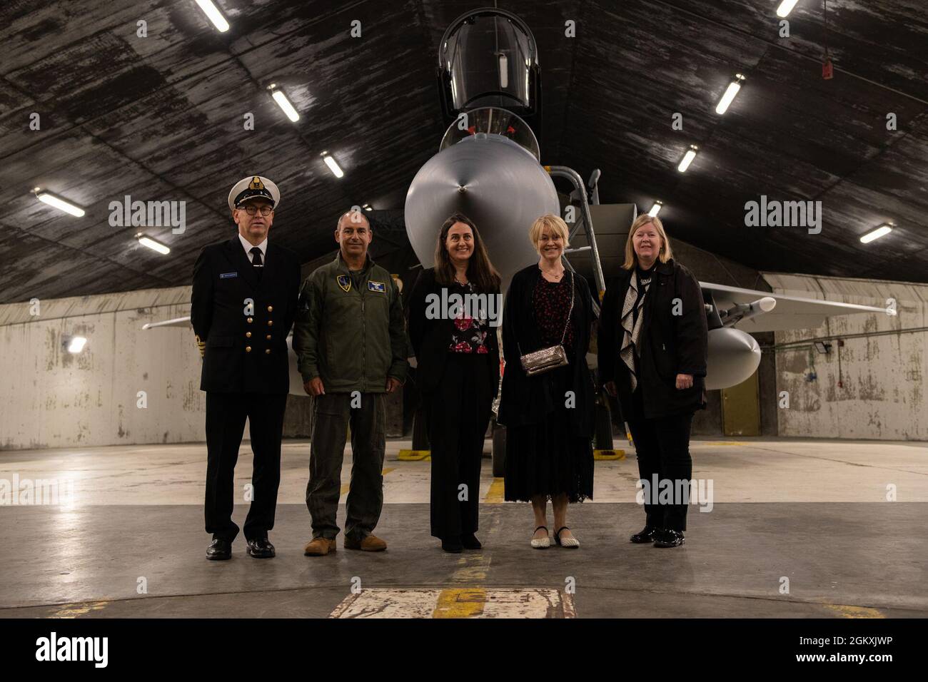 Pictured from left to right, Capt. Jon Gudnason, Icelandic Coast Guard ...