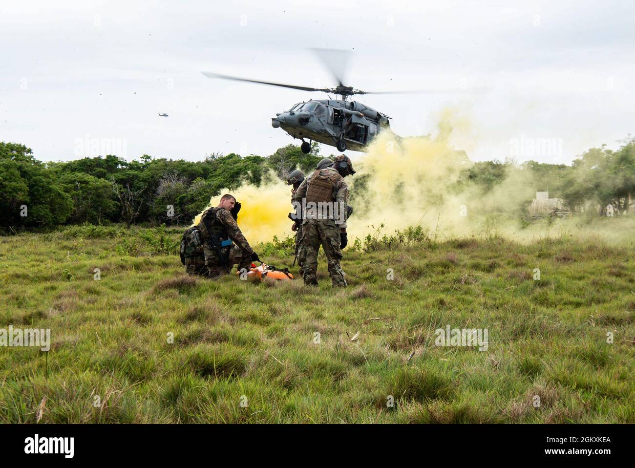 U.S. Air Force Airmen assigned to the 154th Fighter Wing, Hawaii Air ...
