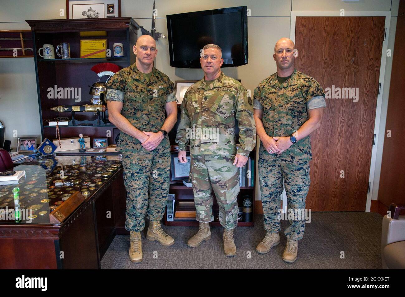 The 19th Sergeant Major of the Marine Corps, Sgt. Maj. Troy E. Black ...