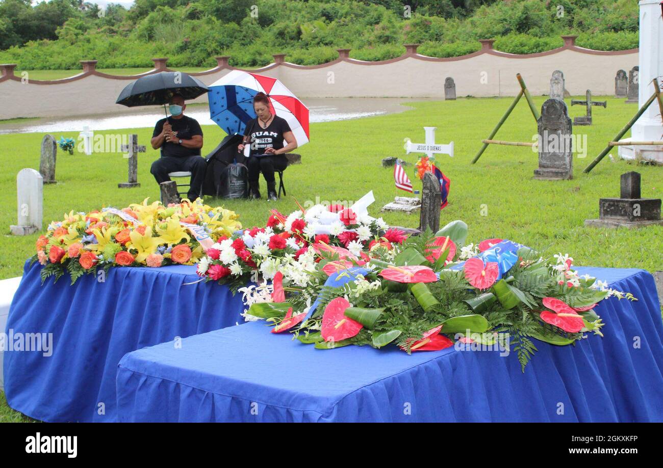 SANTA RITA, Guam (July 20, 2021) - A memorial was held at the Sumay ...