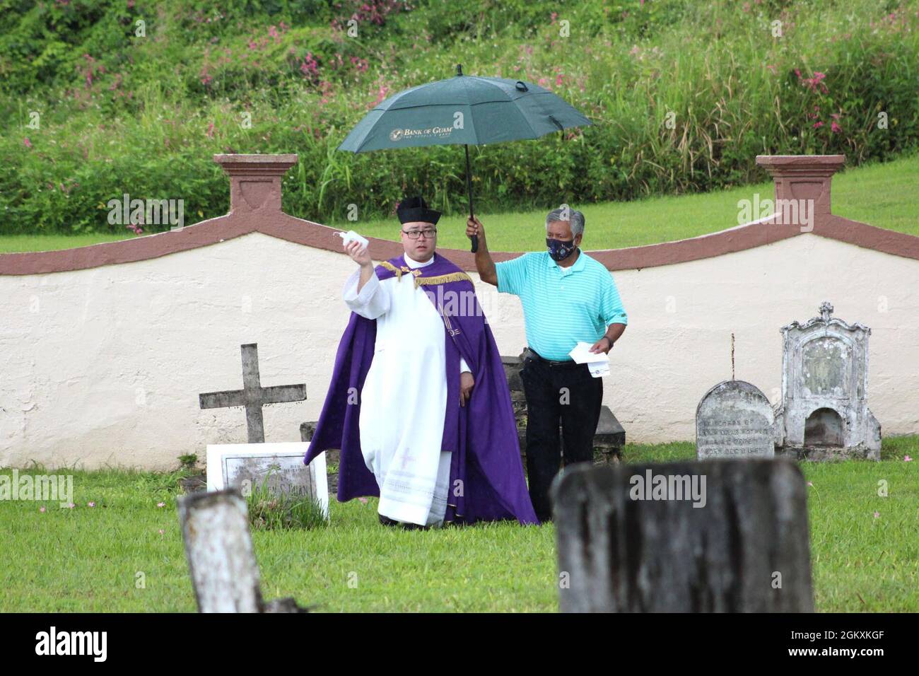 SANTA RITA, Guam (July 20, 2021) - A memorial was held at the Sumay ...