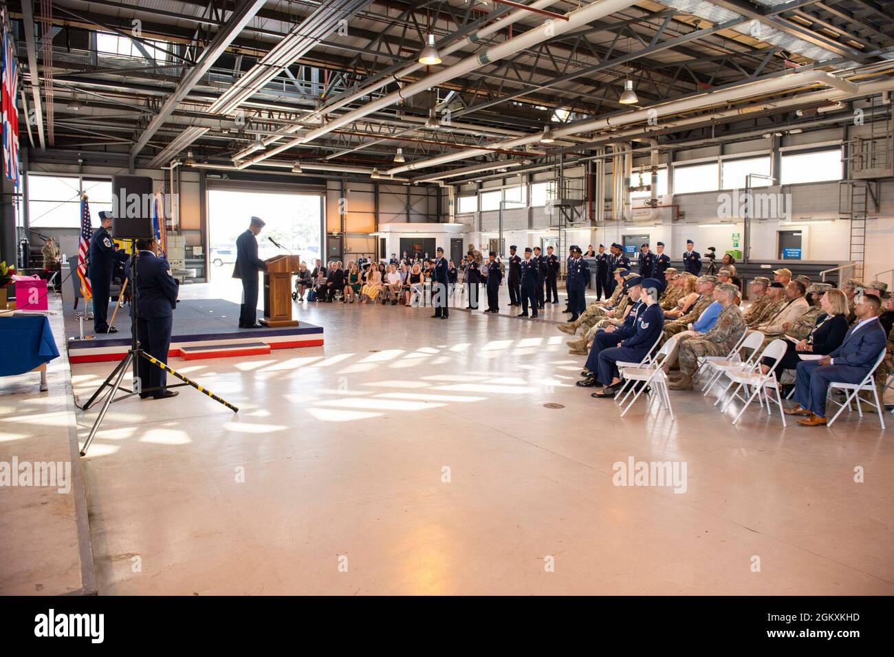 U.S. Air Force Maj. Gen. Randall Reed, Third Air Force commander ...