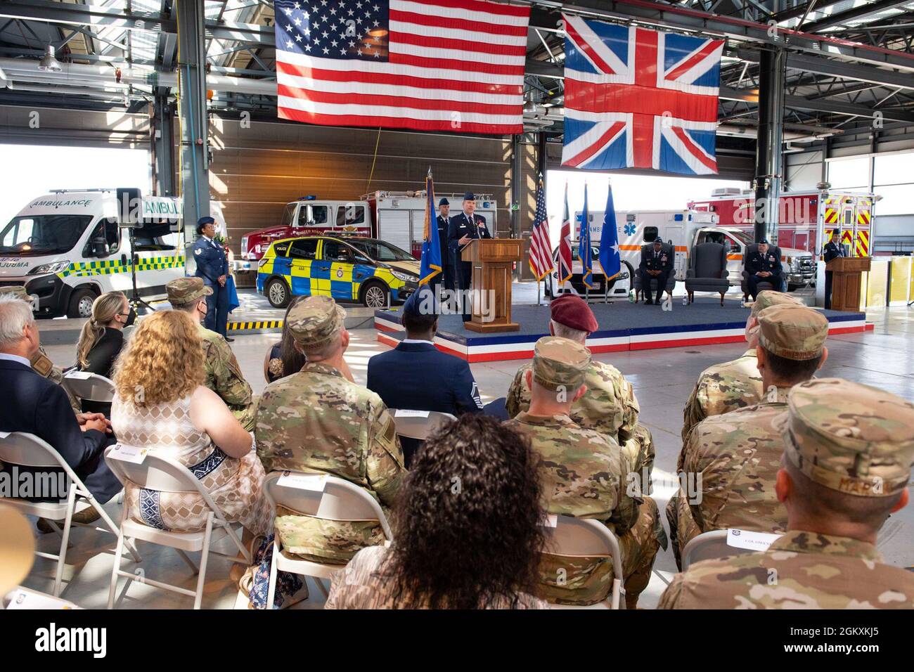 U.S. Air Force Col. Kurt Wendt, 501st Combat Support Wing outgoing ...