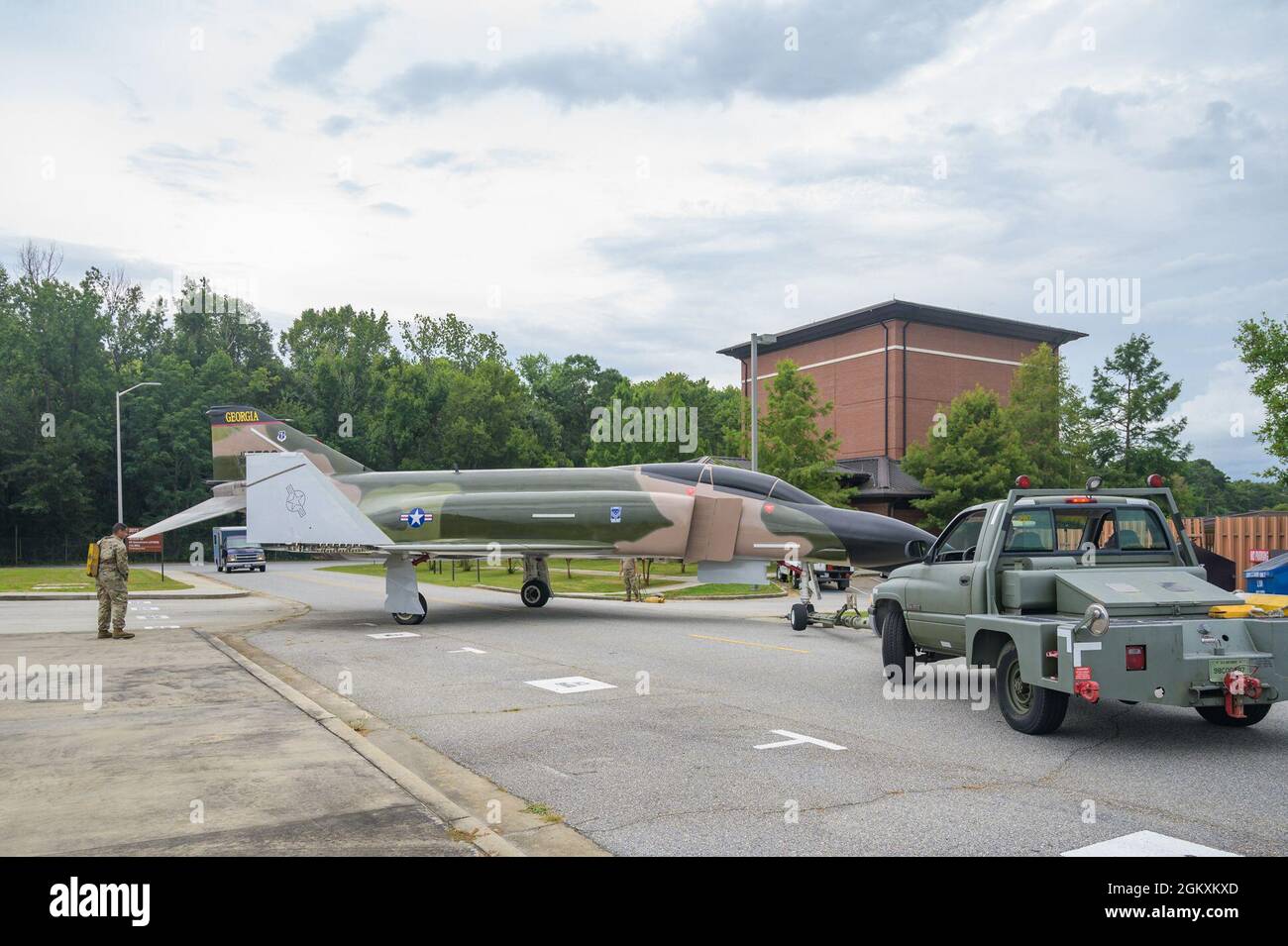 U.S. Air Force aero repair specialists with the 116th Maintenance Squadron (MXS), 116th Air ...