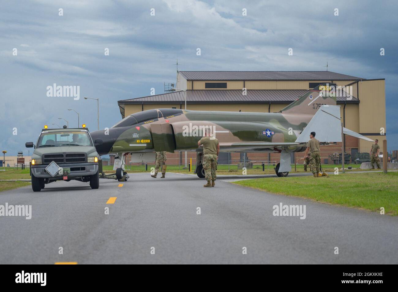 U.S. Air Force aero repair specialists with the 116th Maintenance ...