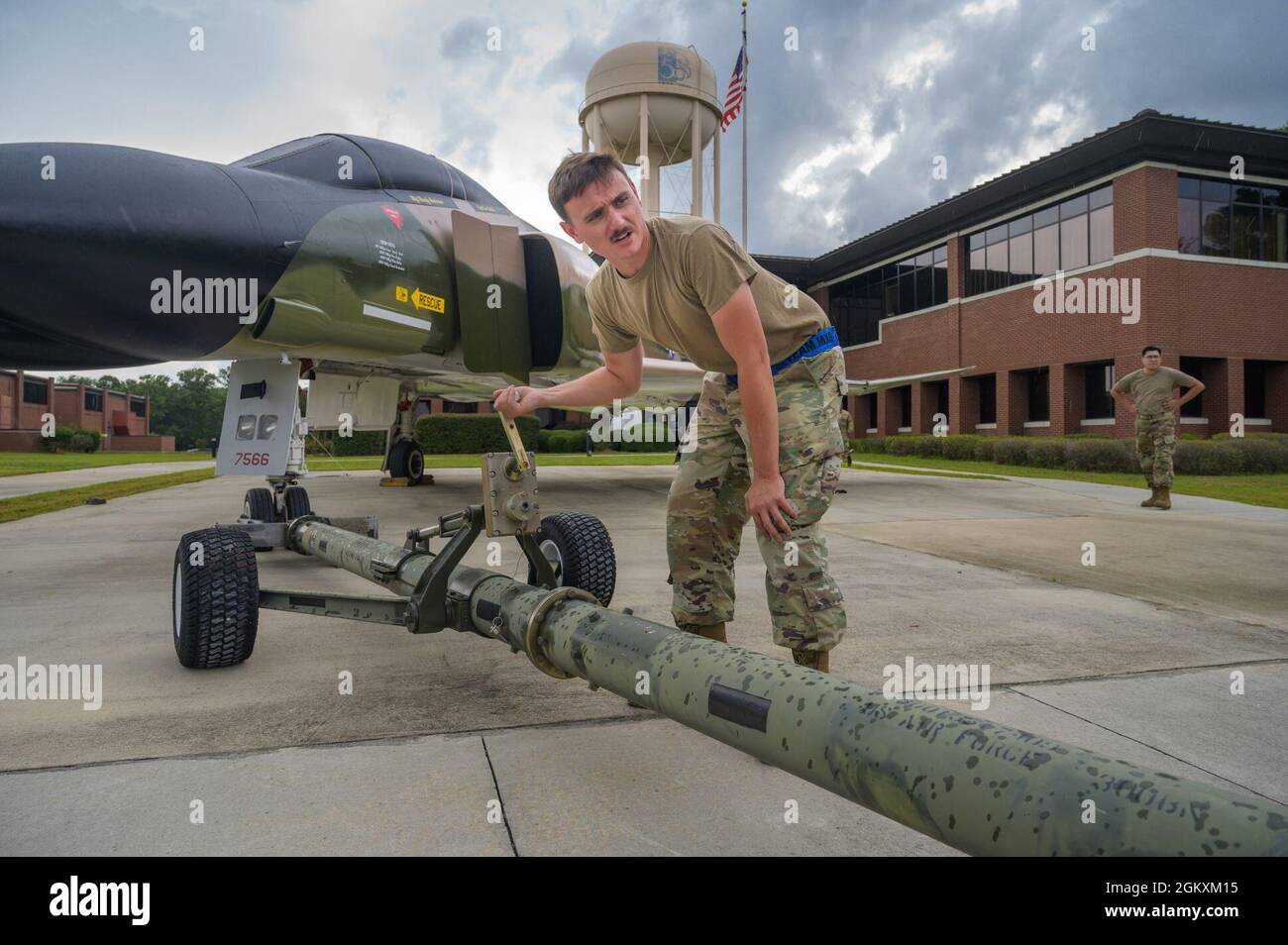 U.S. Air Force Tech. Sgt. William Poppe, an aero repair specialist with ...
