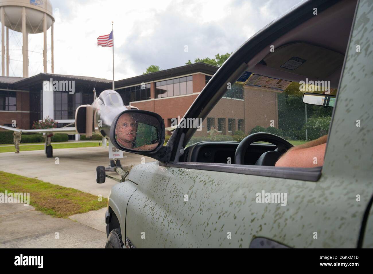 U.S. Air Force Staff Sgt. Russell Crumley, an aero repair specialist ...