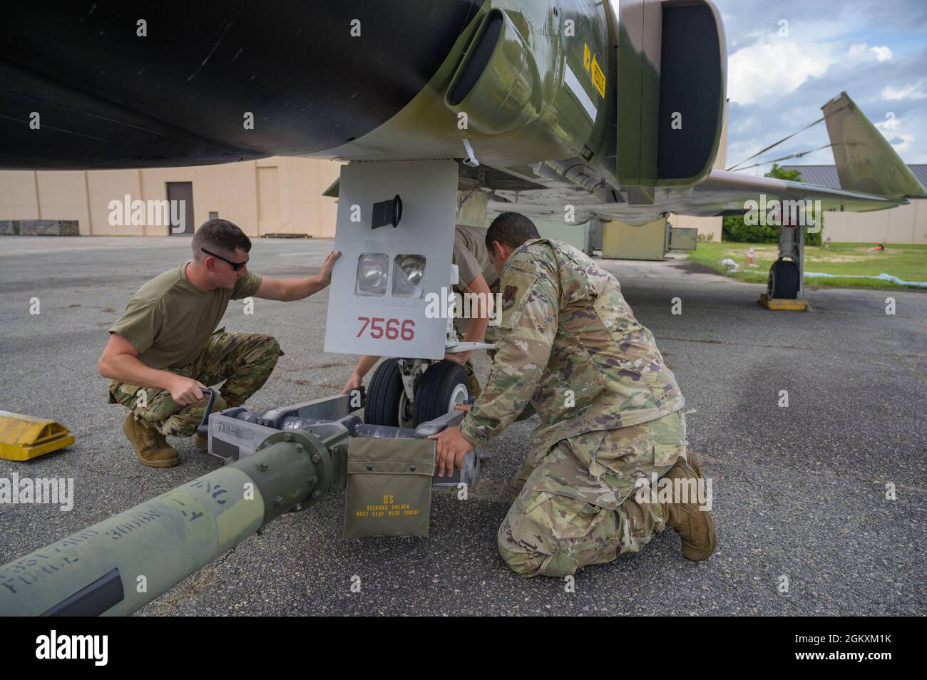 U.S. Air Force aero repair specialists with the 116th Maintenance Squadron (MXS), 116th Air ...