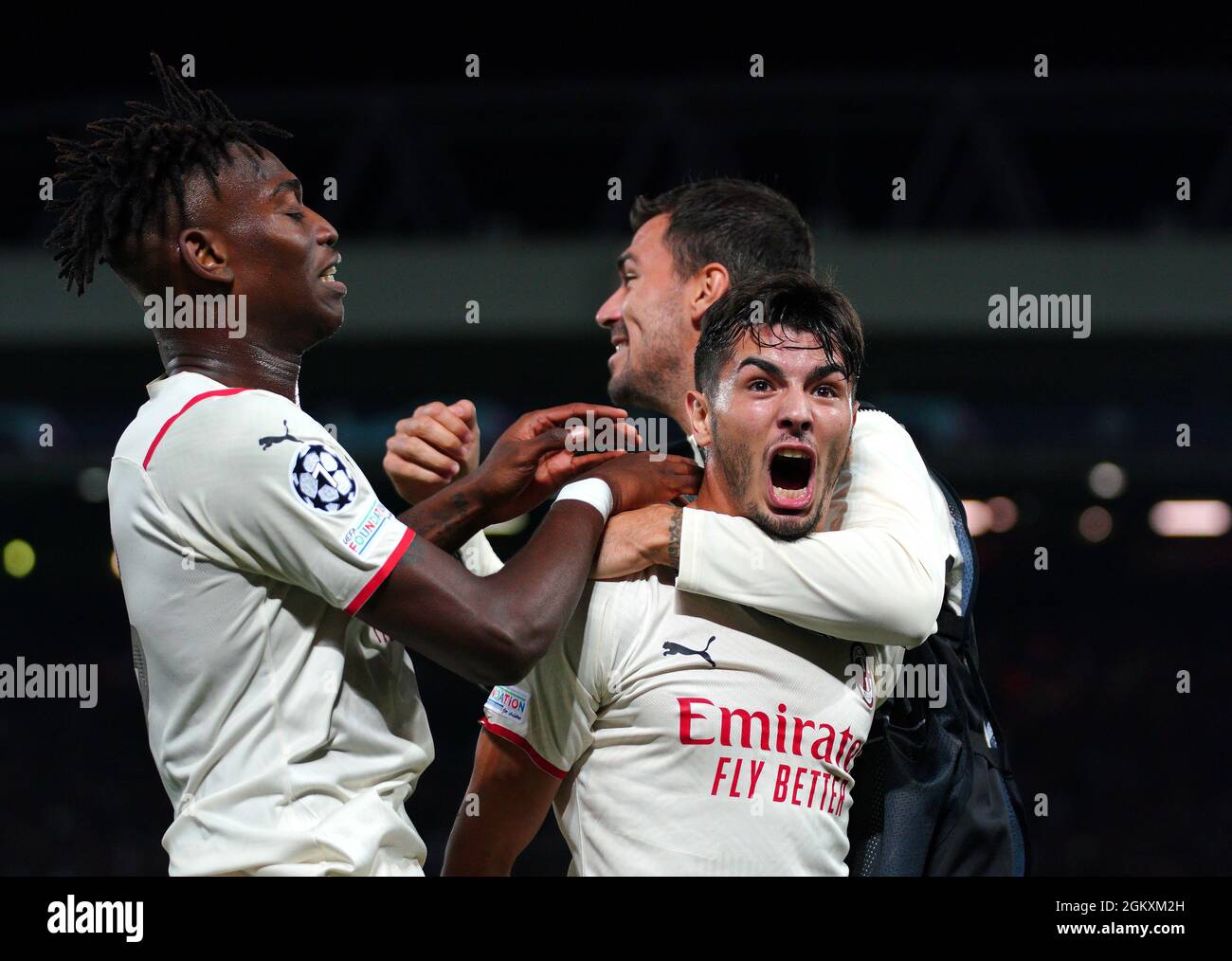Brahim diaz celebration hi-res stock photography and images - Alamy