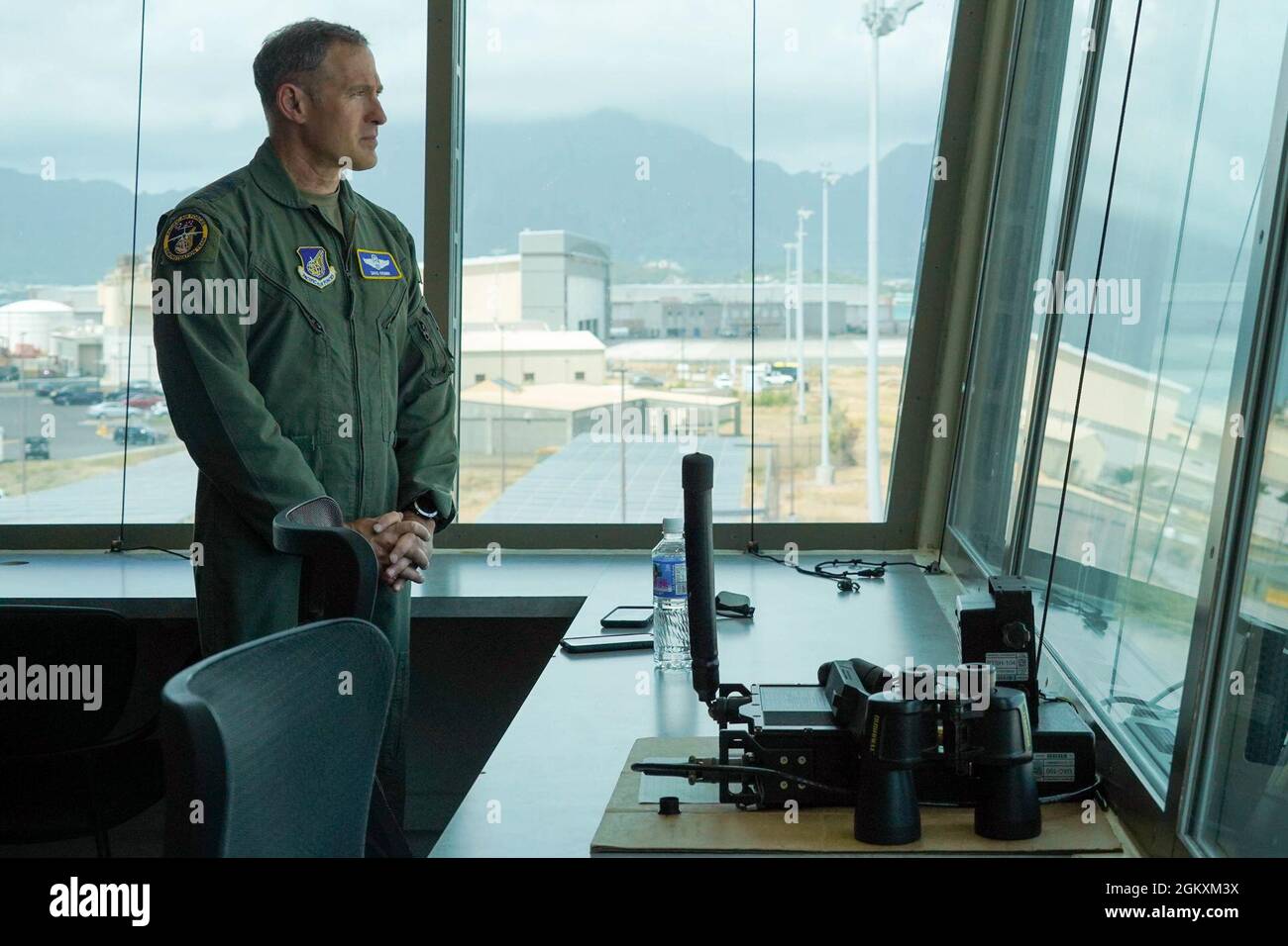 U.S. Air Force Lt. Gen. David A. Krumm, commander of Alaskan North ...