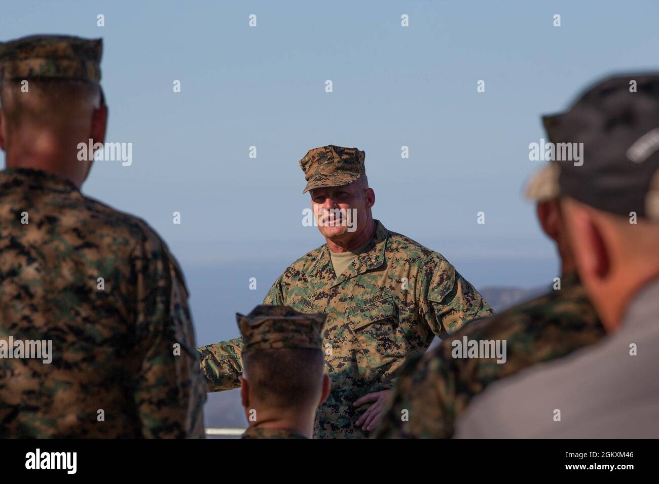 U.S. Marine Corps Maj. Gen. Roger B. Turner, the commanding general of ...